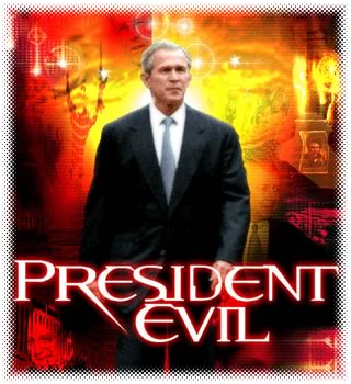George W. Bush as "President Evil" - The Adventures of Accordion Guy in ...