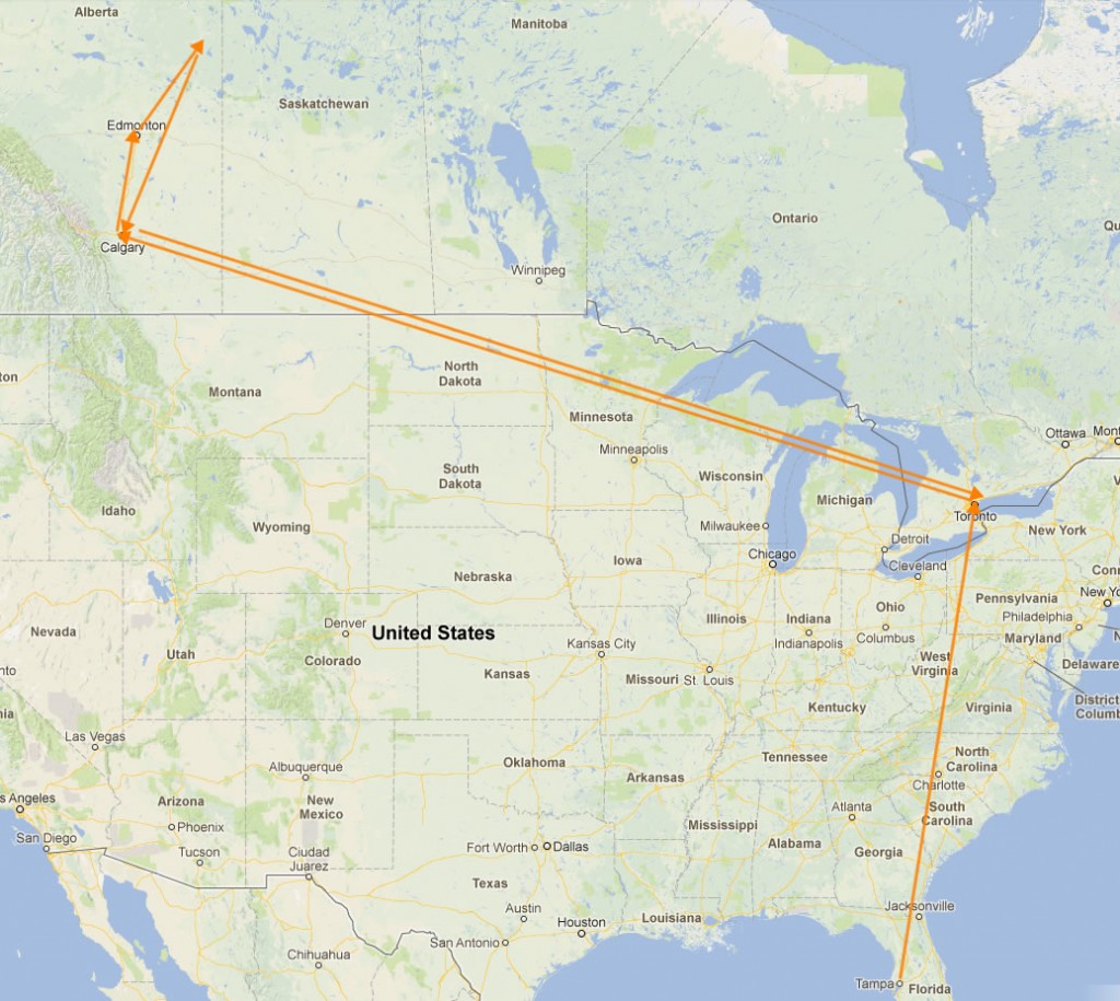 Alberta Travel Diary - The Adventures of Accordion Guy in the 21st Century