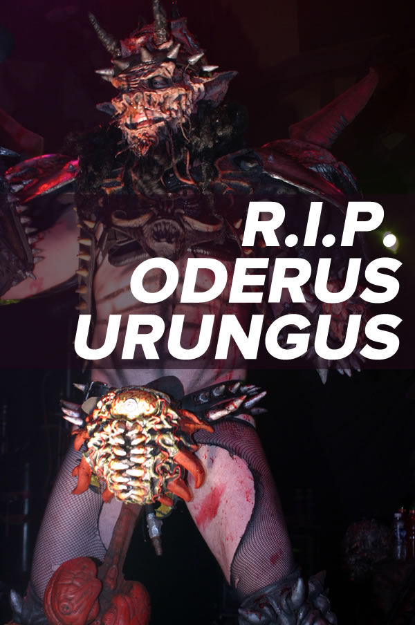 R.I.P. Dave Brockie, "Oderus Urungus" from GWAR - The Adventures of ...