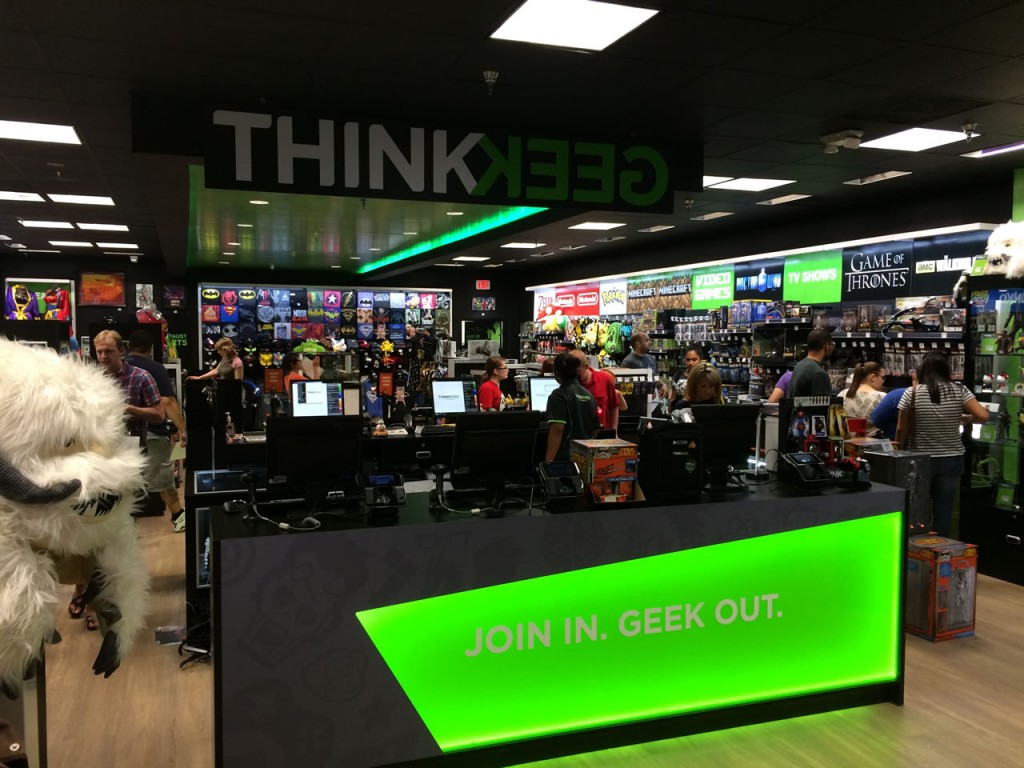 Our visit to ThinkGeek's first bricks-and-mortar store in Orlando (with ...