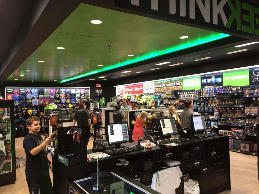 Our visit to ThinkGeek's first bricks-and-mortar store in Orlando (with ...