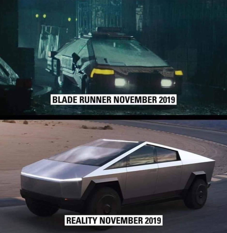 Blade Runner predicted the Tesla Cybertruck - The Adventures of ...