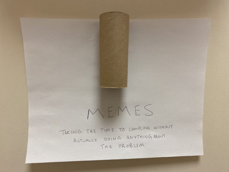 Getting people to replace the toilet paper roll... with a meme! - The ...
