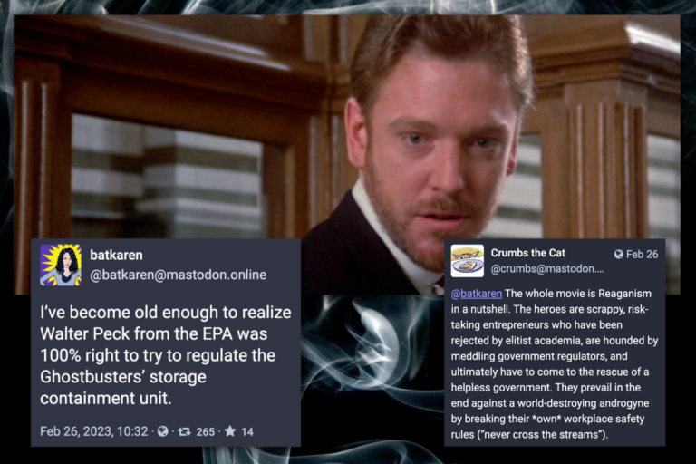 Walter Peck (the EPA guy from “Ghostbusters”) was right - The ...