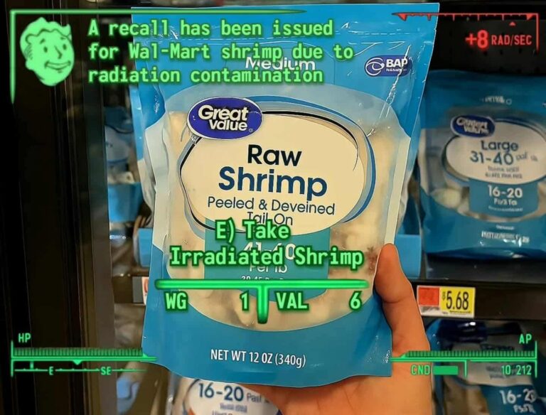 Beware the radioactive Walmart shrimp - The Adventures of Accordion Guy ...